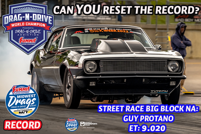 Can YOU Reset the Record?! Drag-N-Drive® World Champion presented by ...