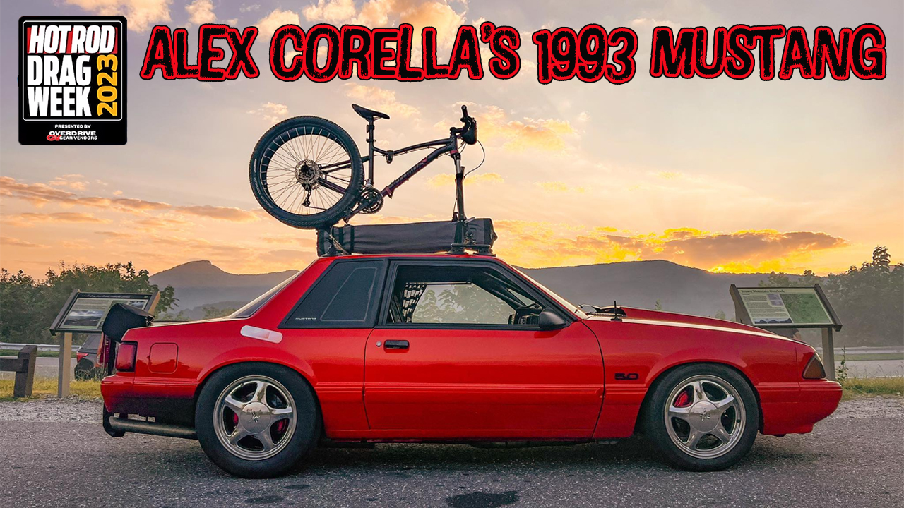 Alex Corella's 8 Second Street Driven Foxbody Mustang at Hot Rod Drag ...